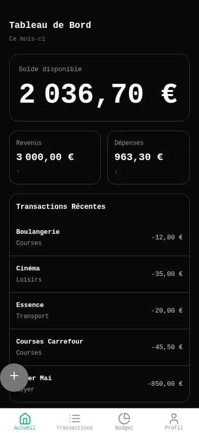 BudgetEase Mobile