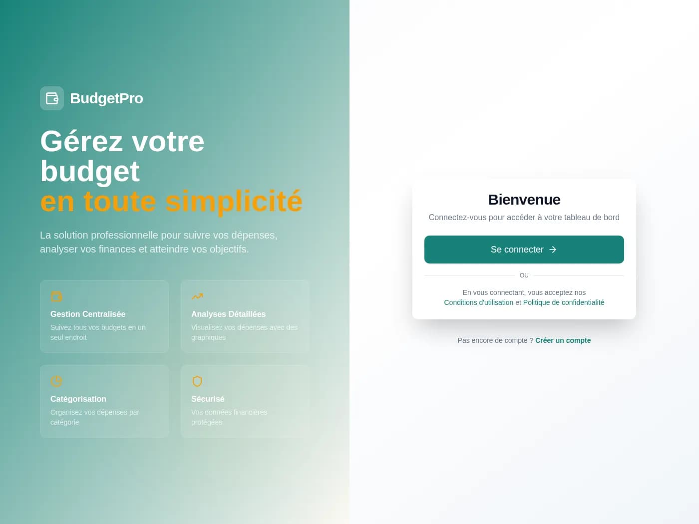 BudgetPro Entreprise
