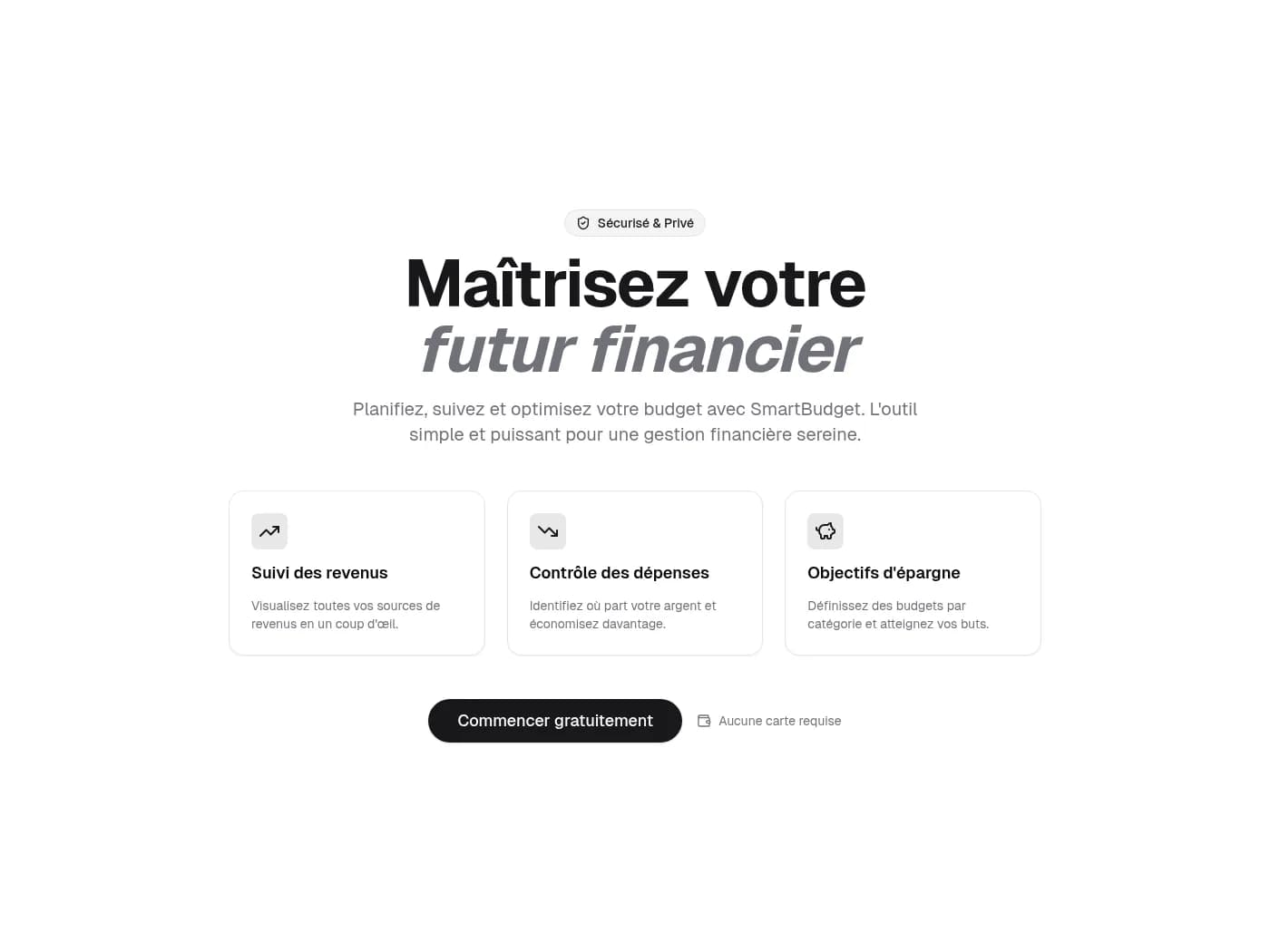 Smart Budget Planner