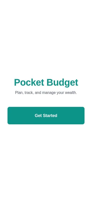Pocket Budget Planner