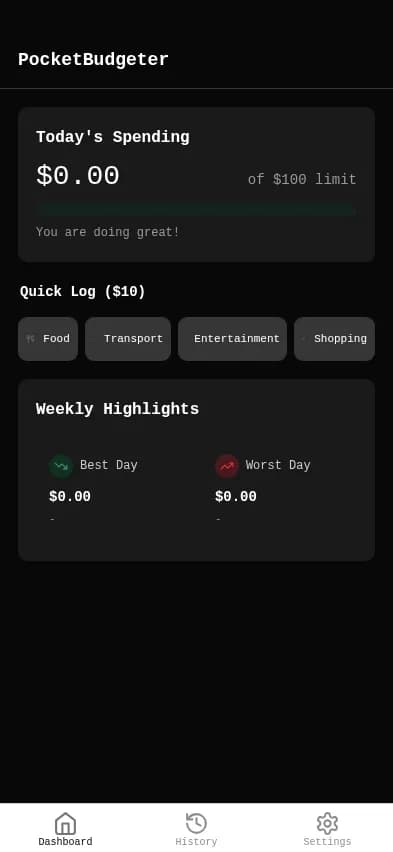 PocketBudgeter