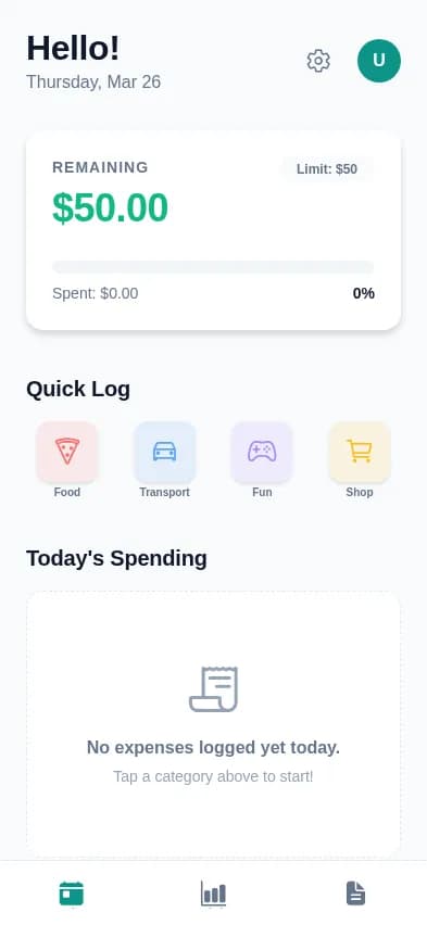 PocketBudget Pal