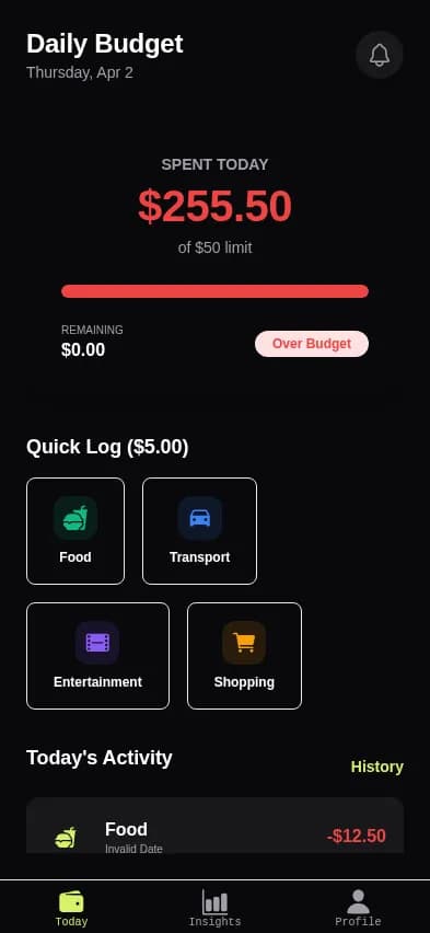 PocketBudget Tracker