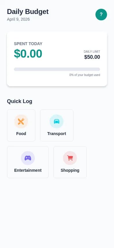 SpendWise Pocket App