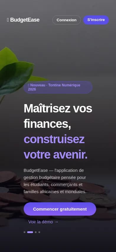 BudgetEase Platform