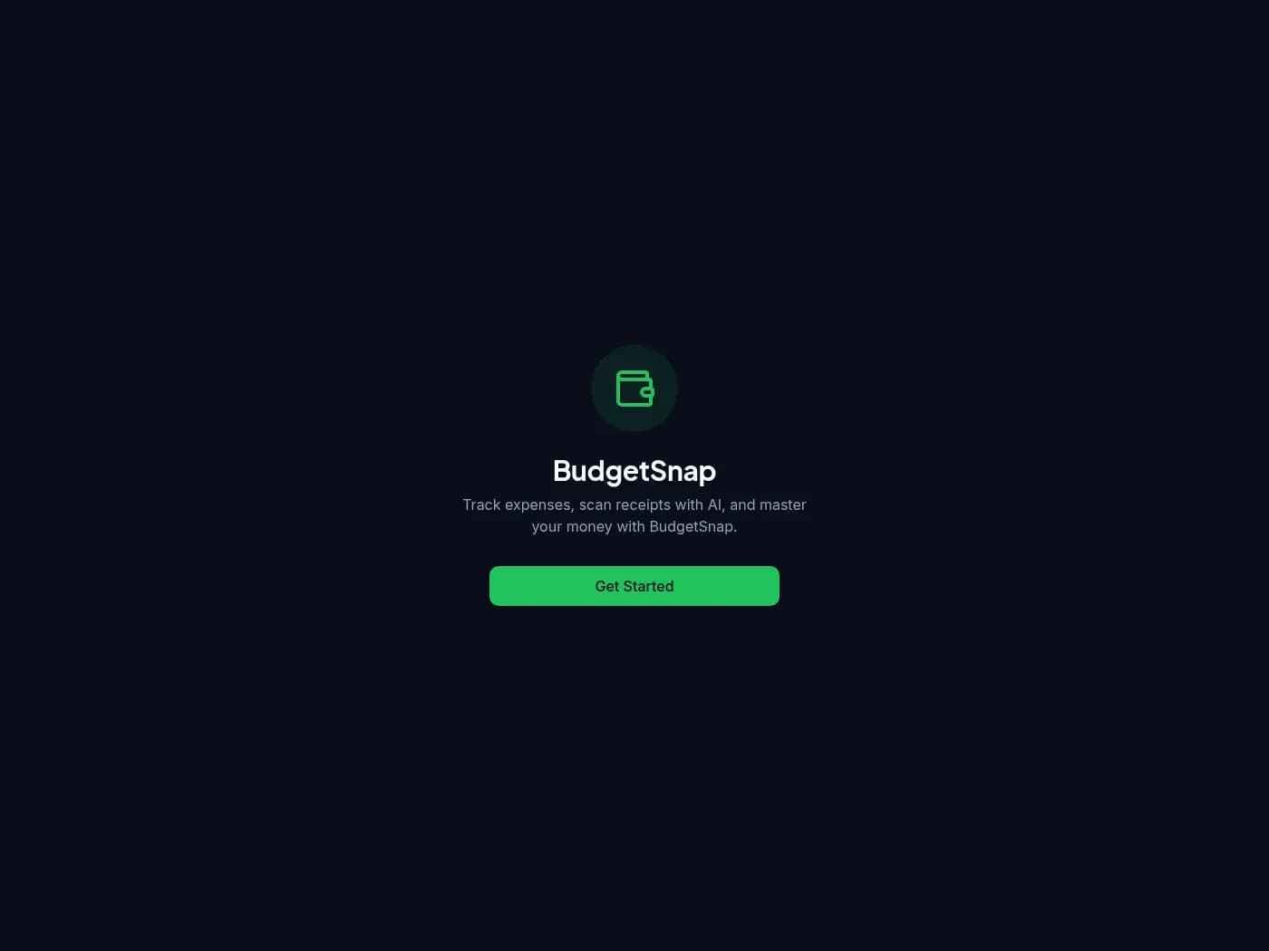 BudgetSnap