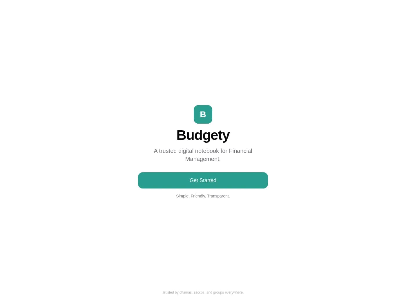 Budgety Group Finance App