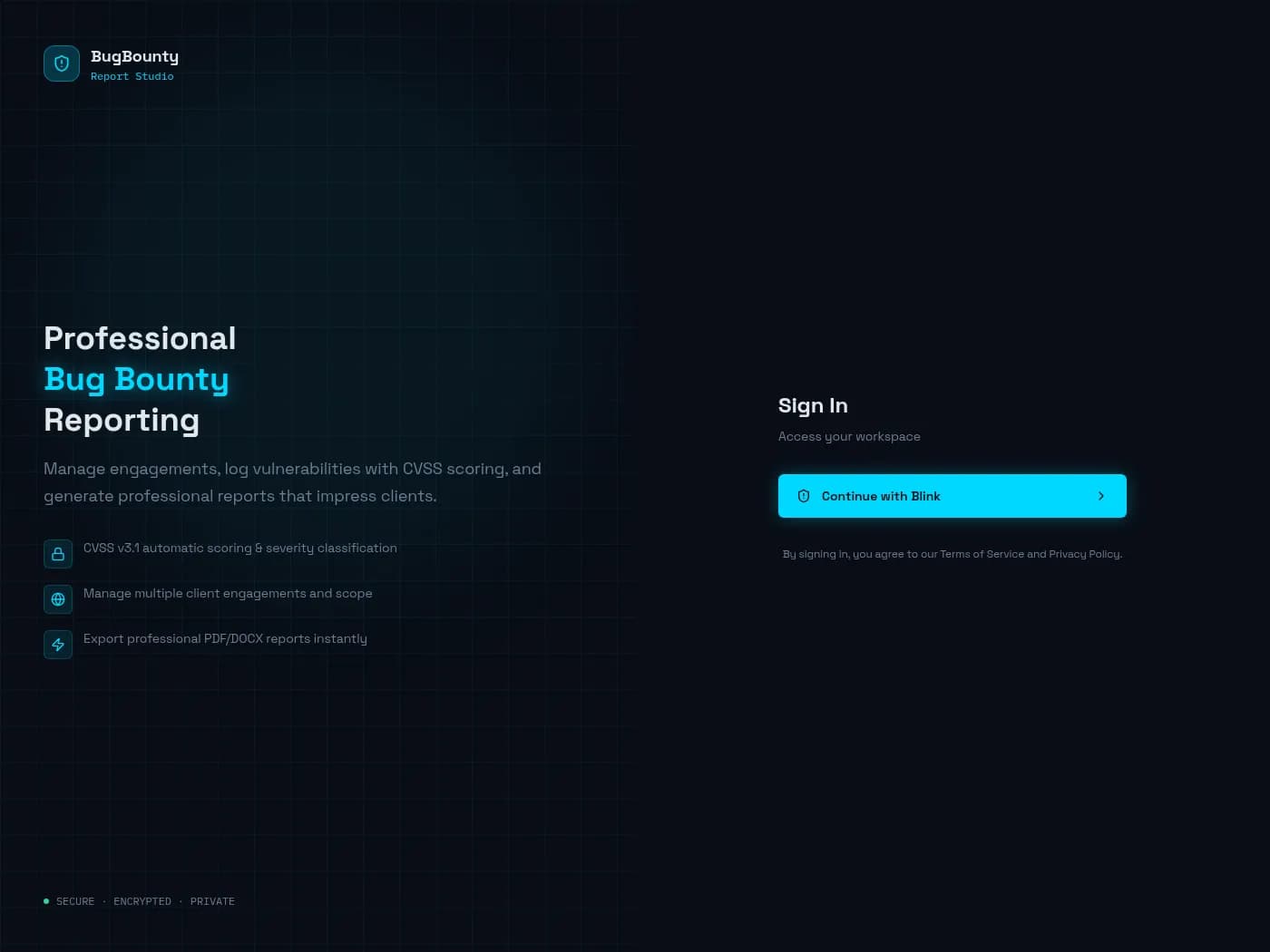 Bug Bounty Report Studio