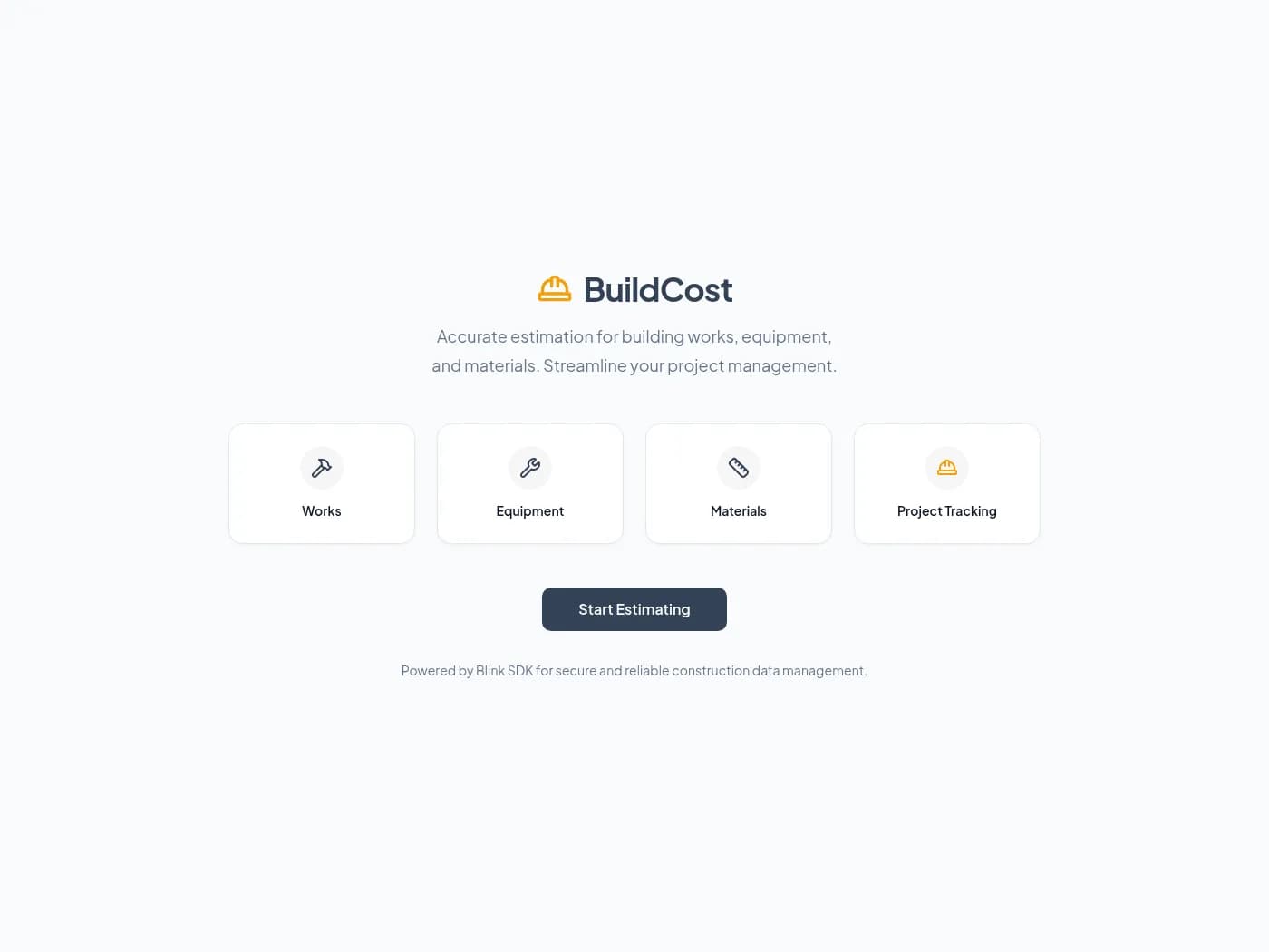 BuildCost Estimator