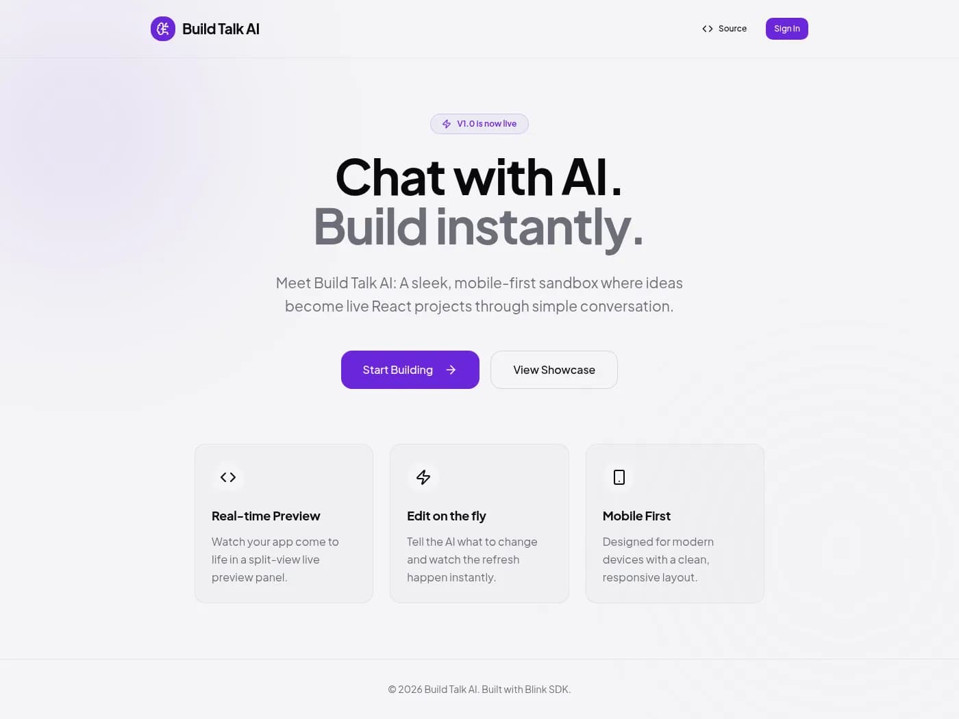 Build Talk AI