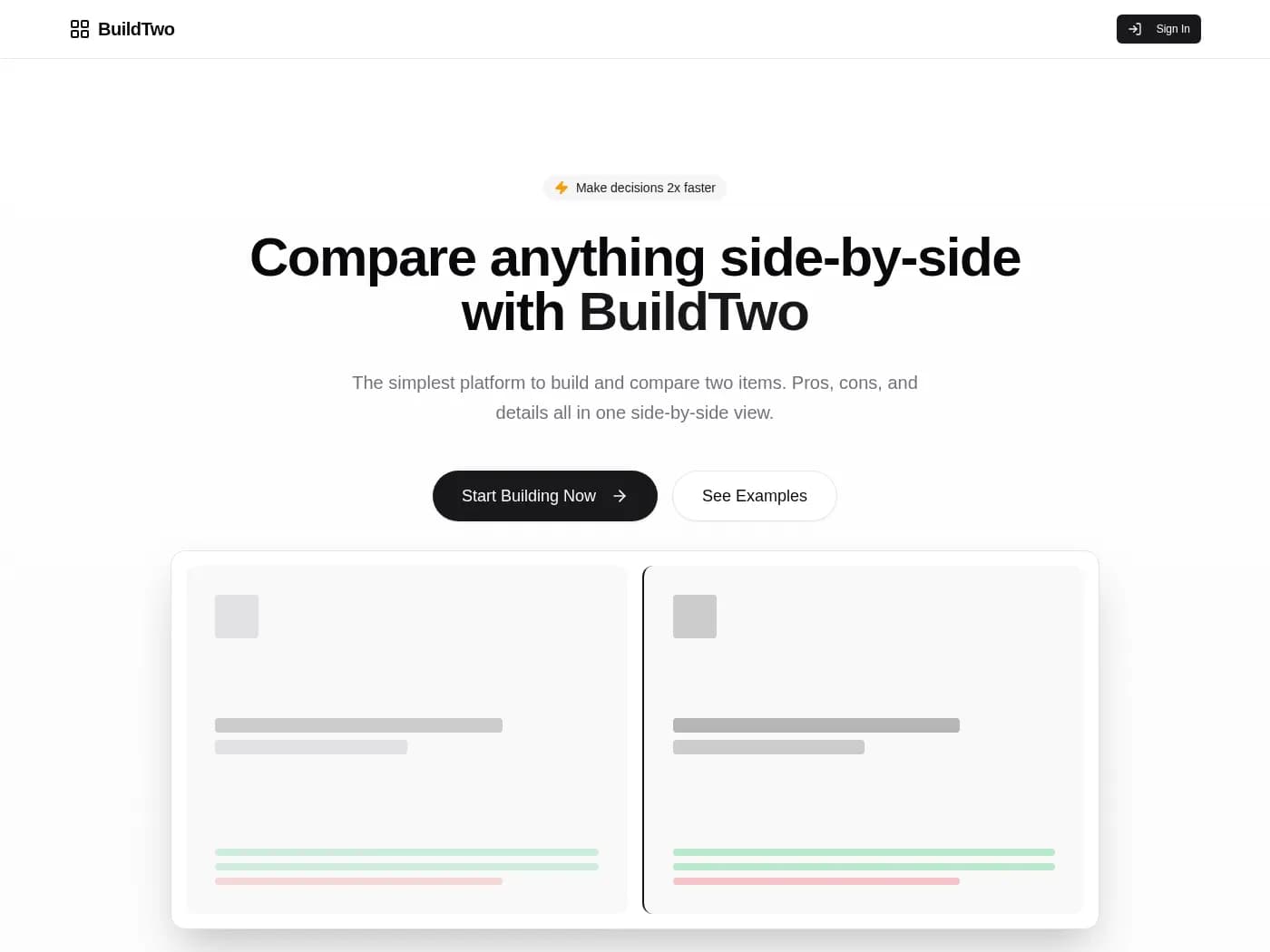 Build Two Platform