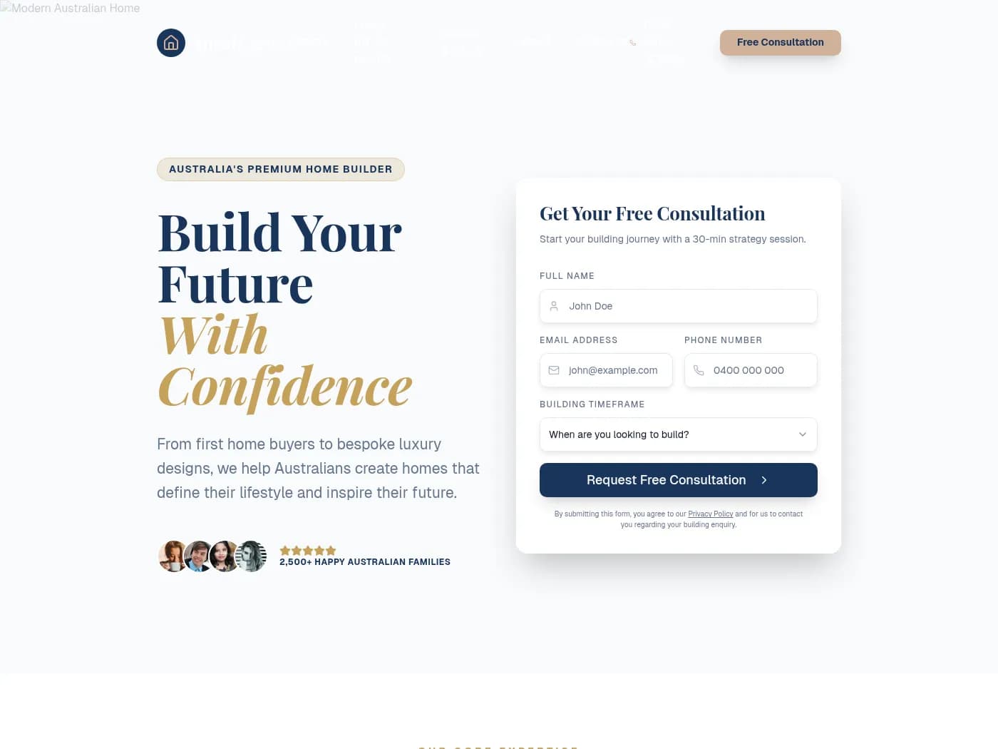Builder Boost Website