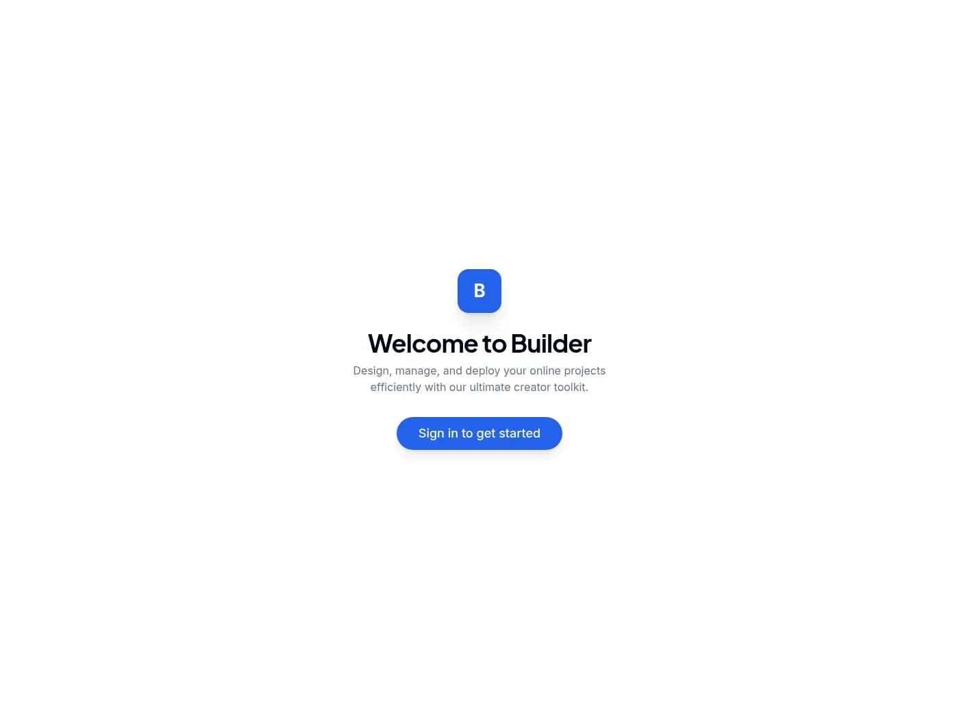 Builder Toolkit