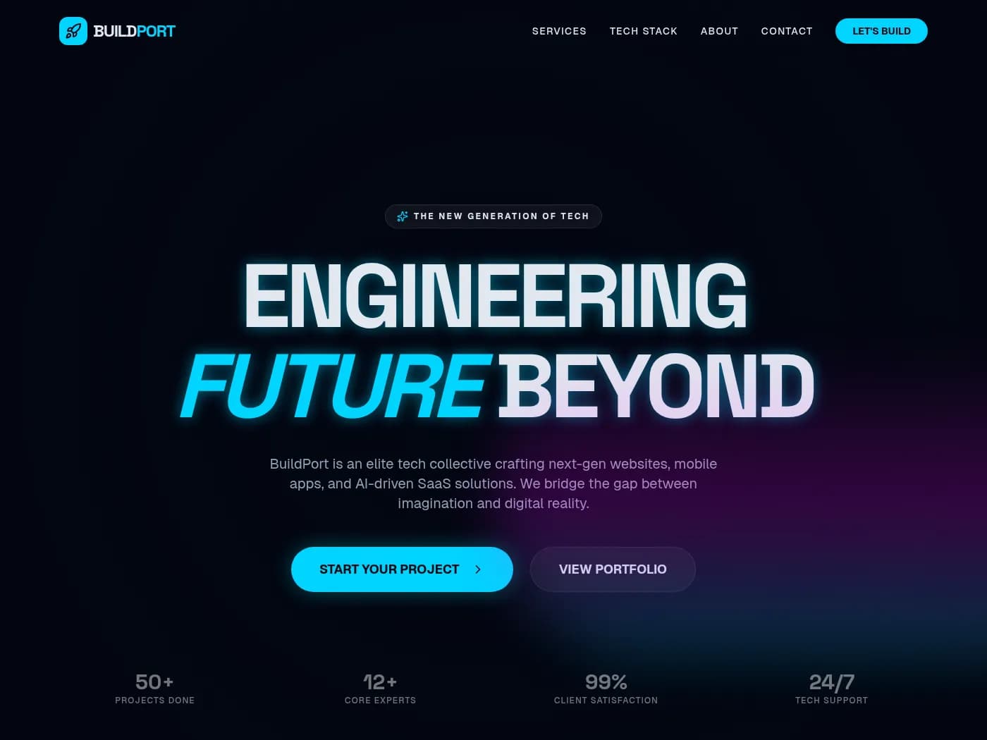 BuildPort Agency Site