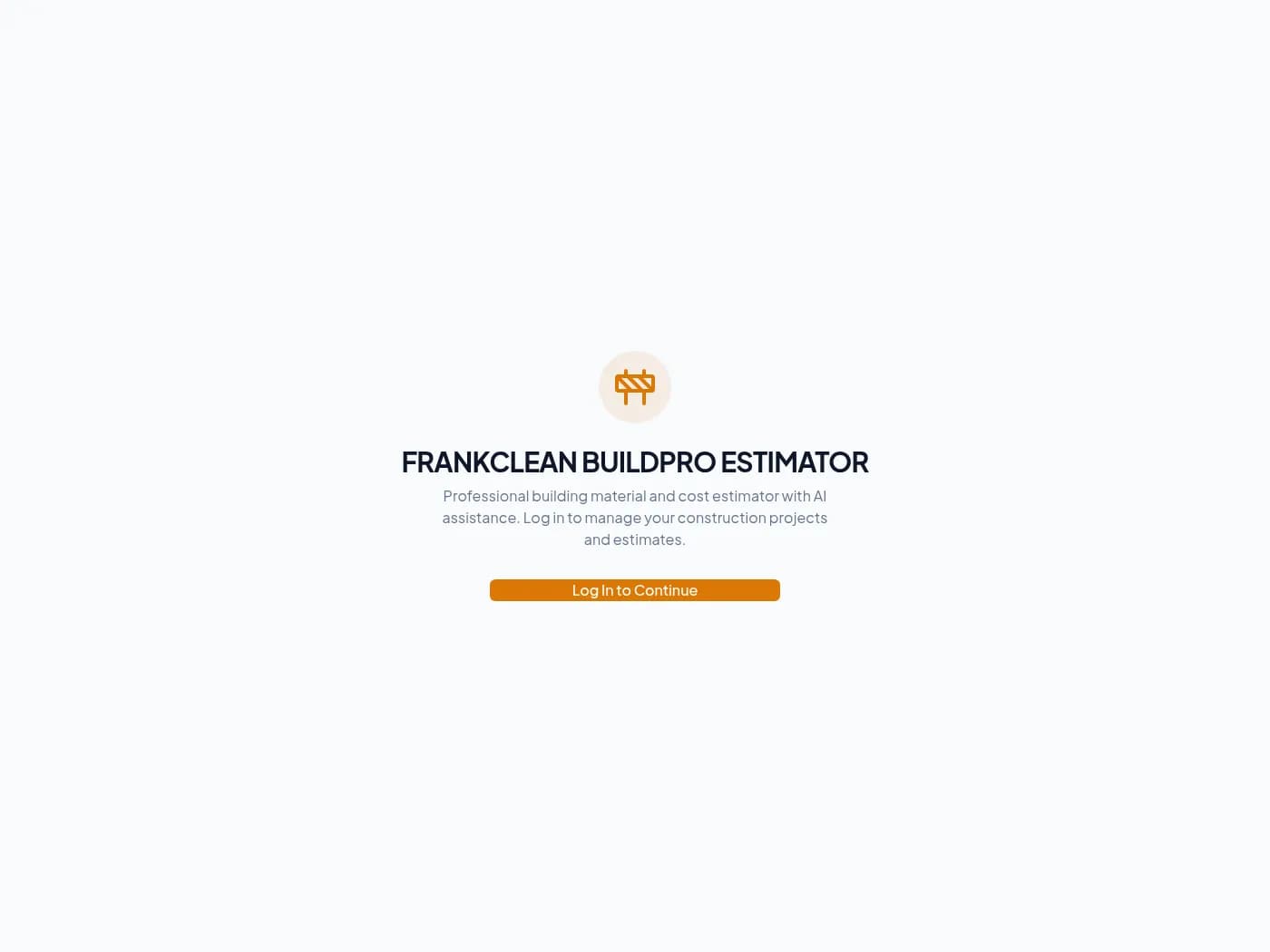 BuildPro Estimator AI
