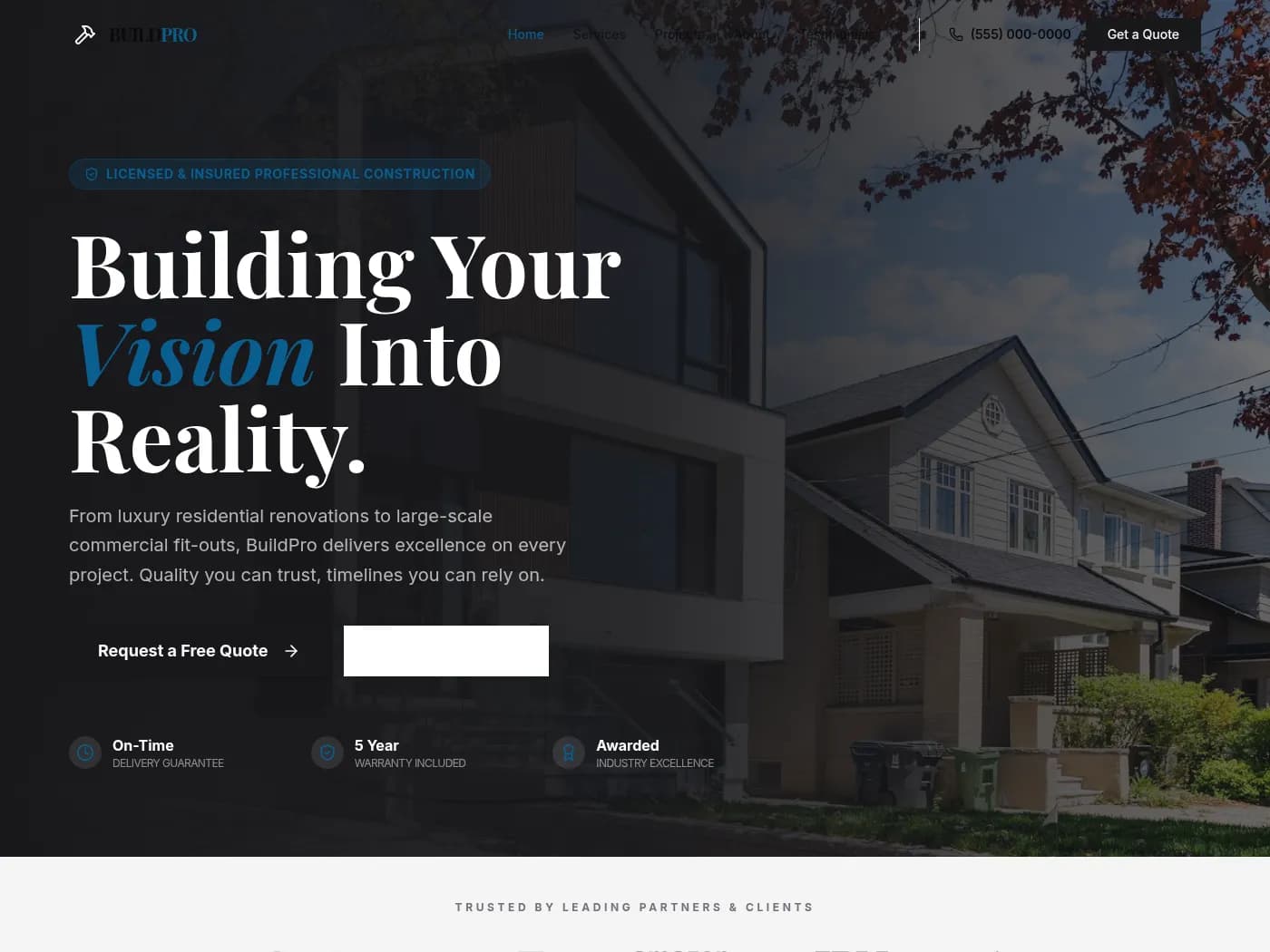 BuildPro Website