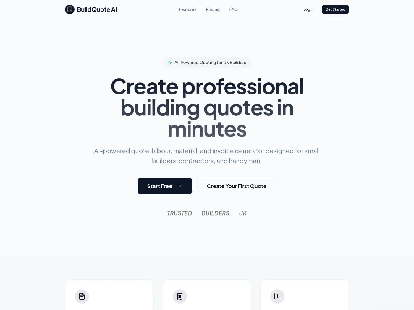 BuildQuote AI