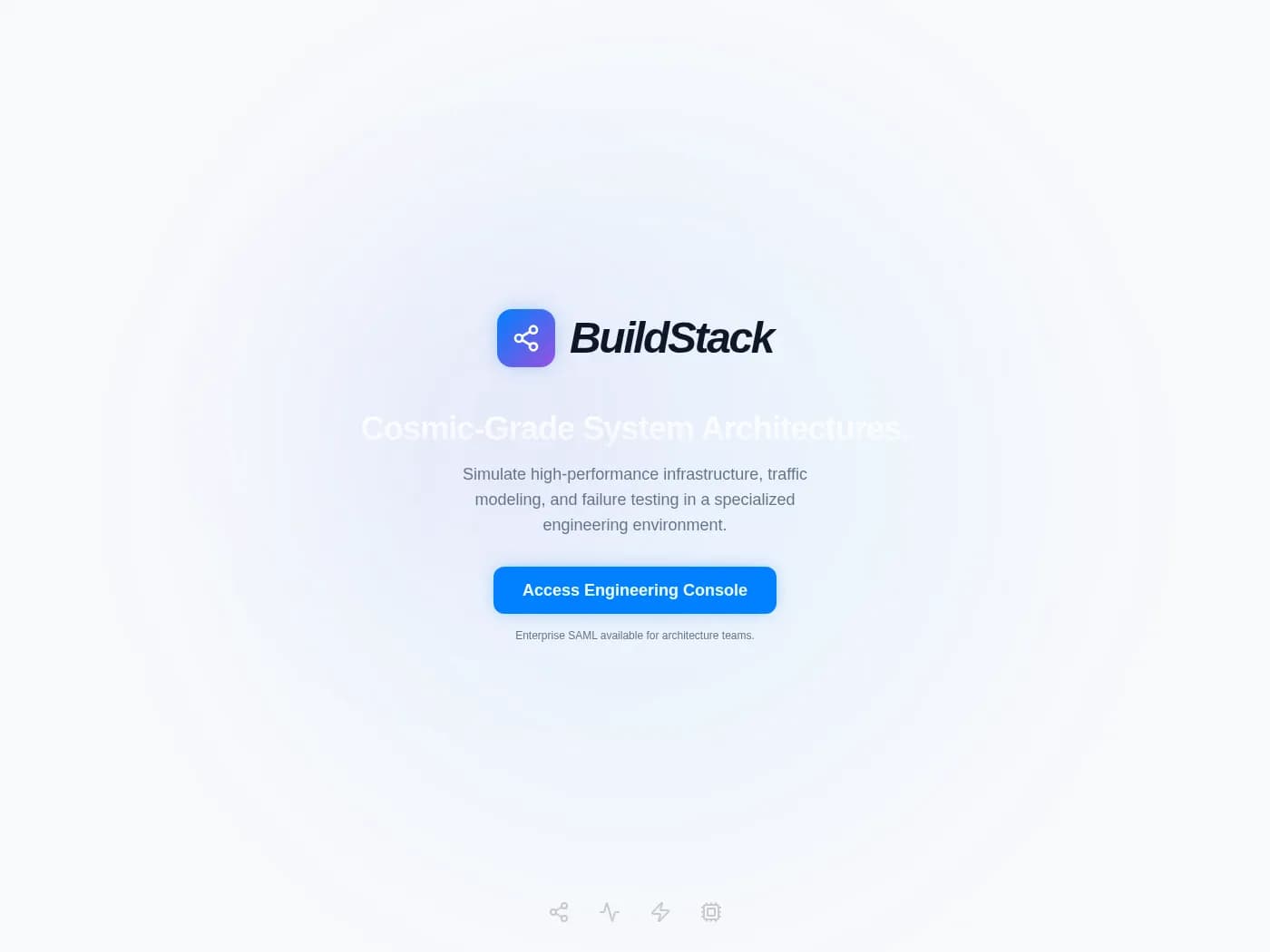 BuildStack Cosmic Night UI