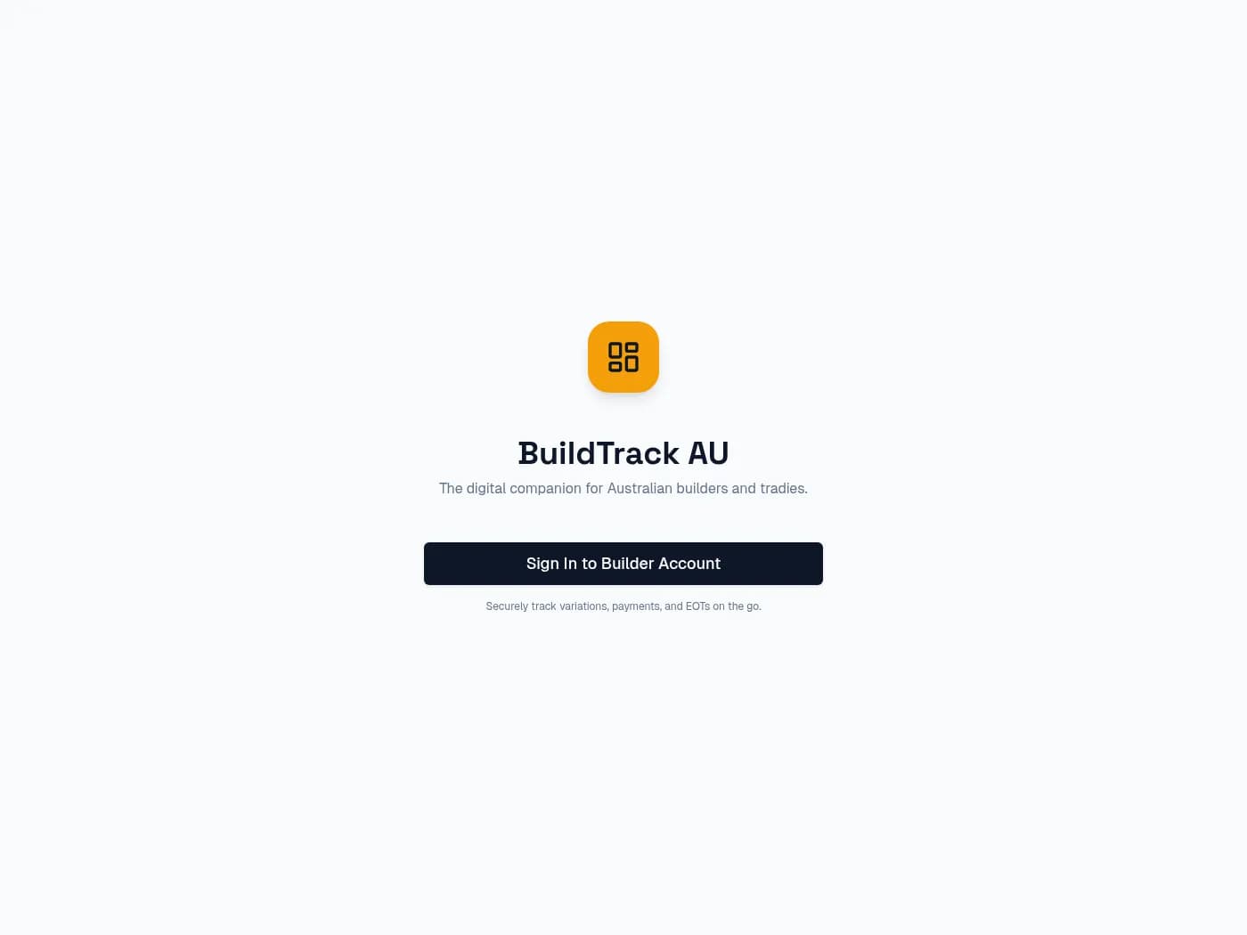 BuildTrack AU