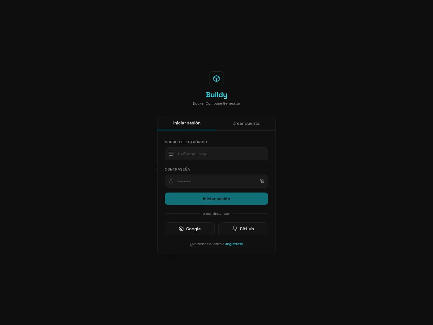 Buildy Docker Wizard