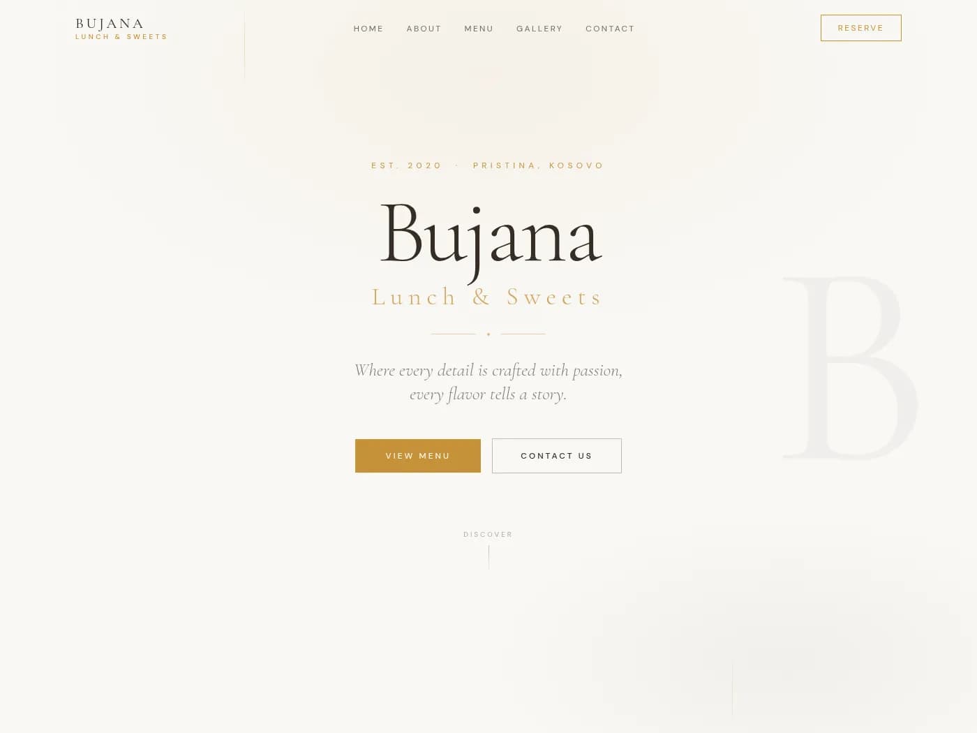 Bujana Luxury Food Site