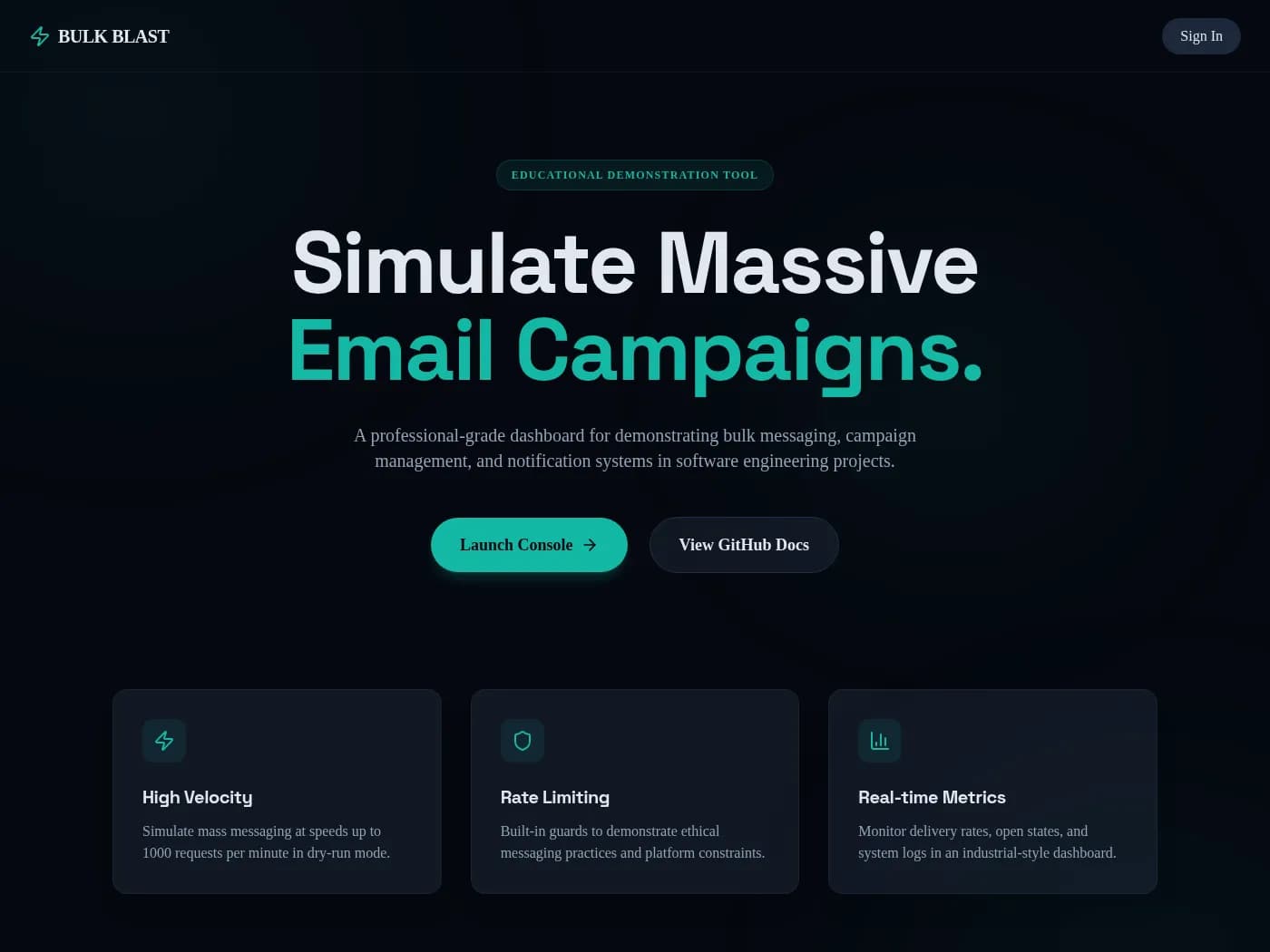 Bulk Email Campaigner