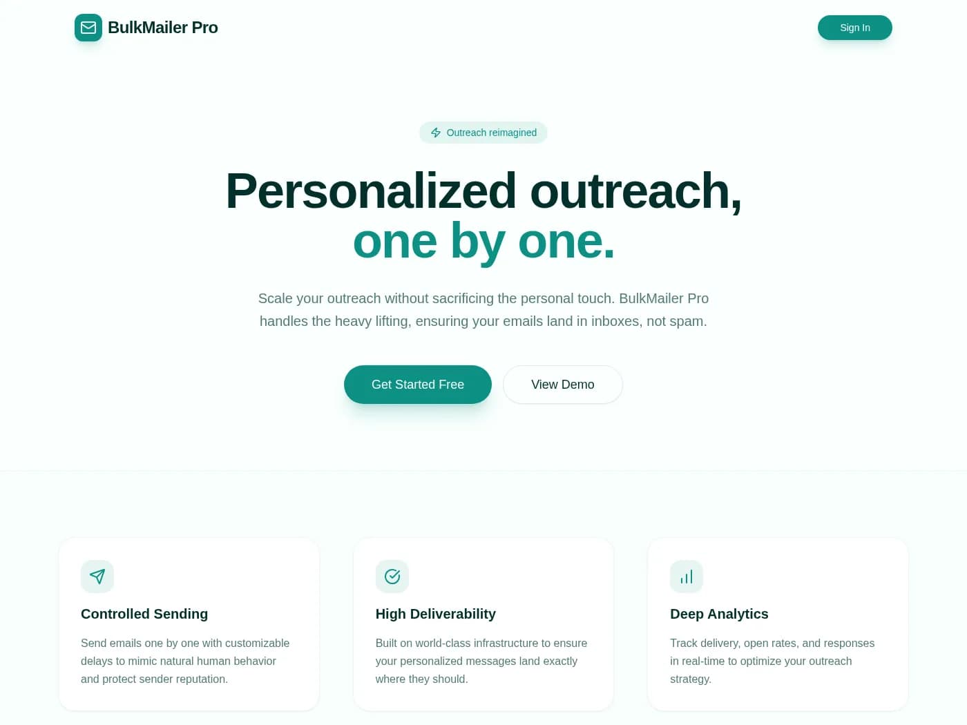 BulkMailer Pro
