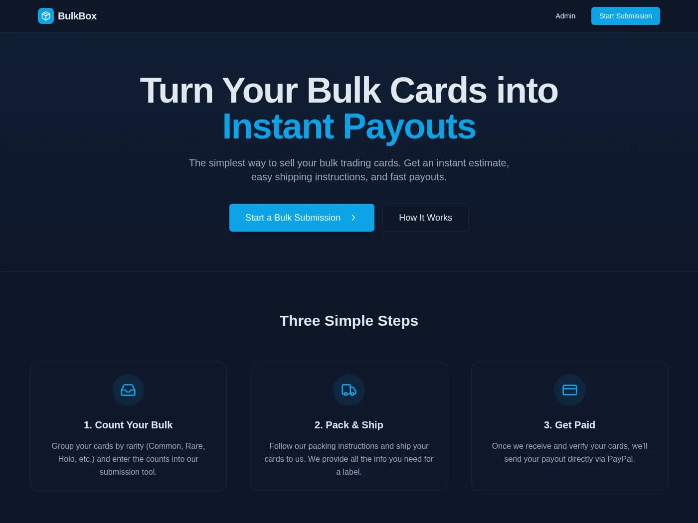 BulkBox Buyback Portal