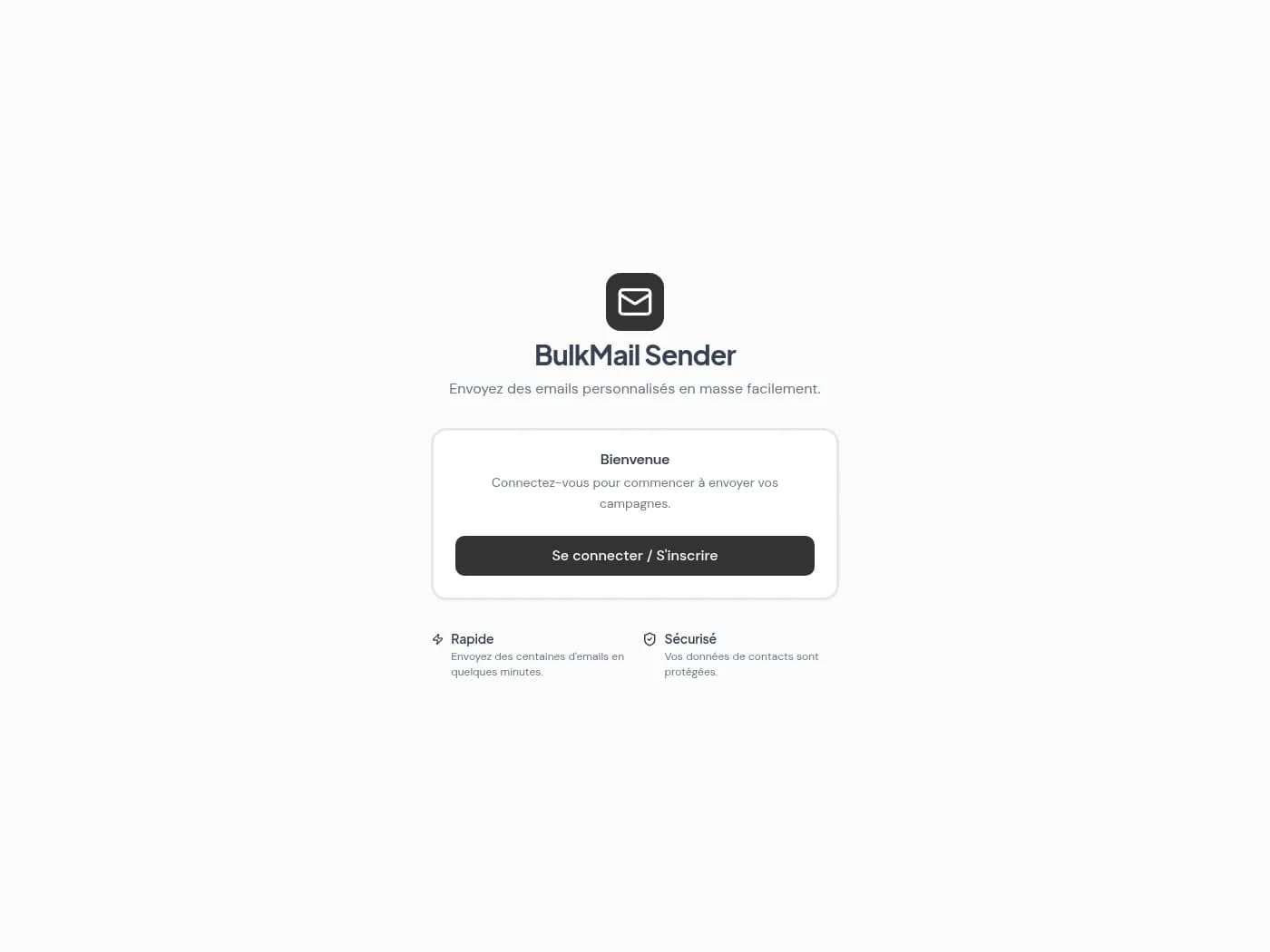 BulkMail Sender