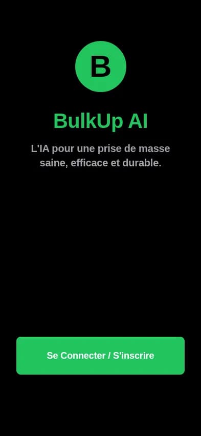 BulkUp AI Coach