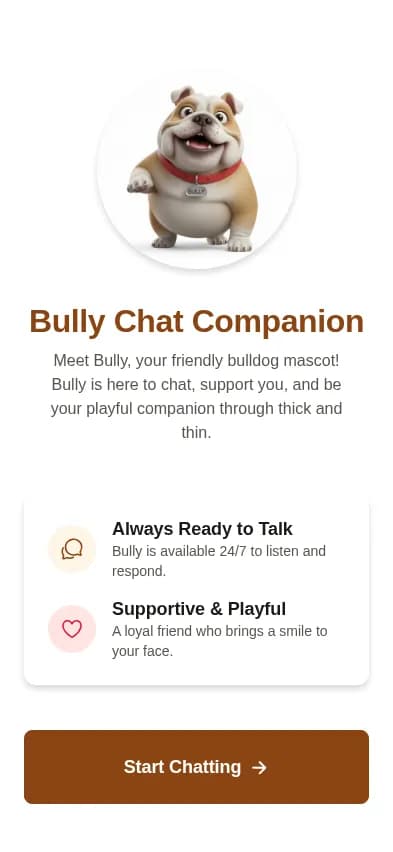 Bully Chat Companion