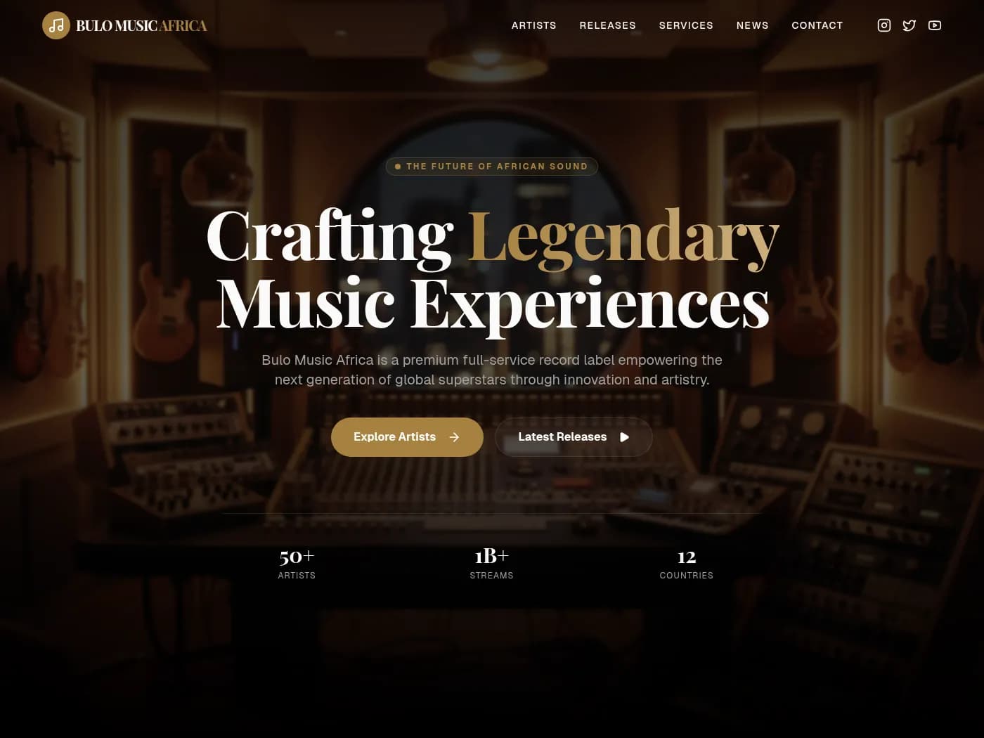 Bulo Music Africa Site