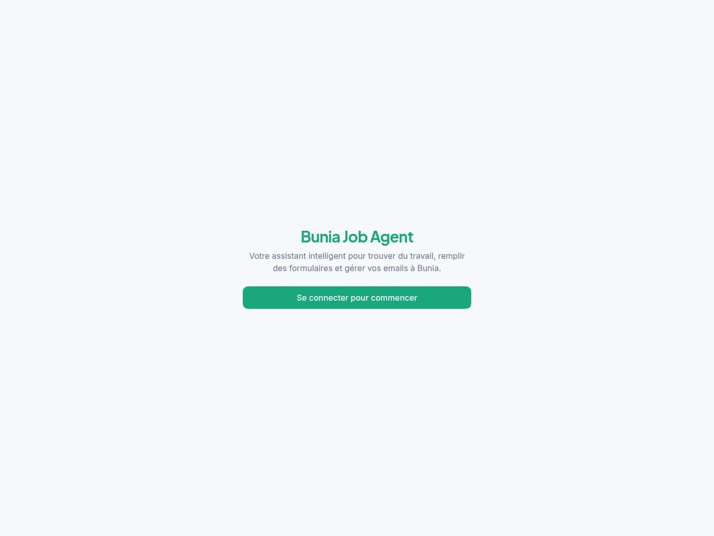 Bunia Job Agent