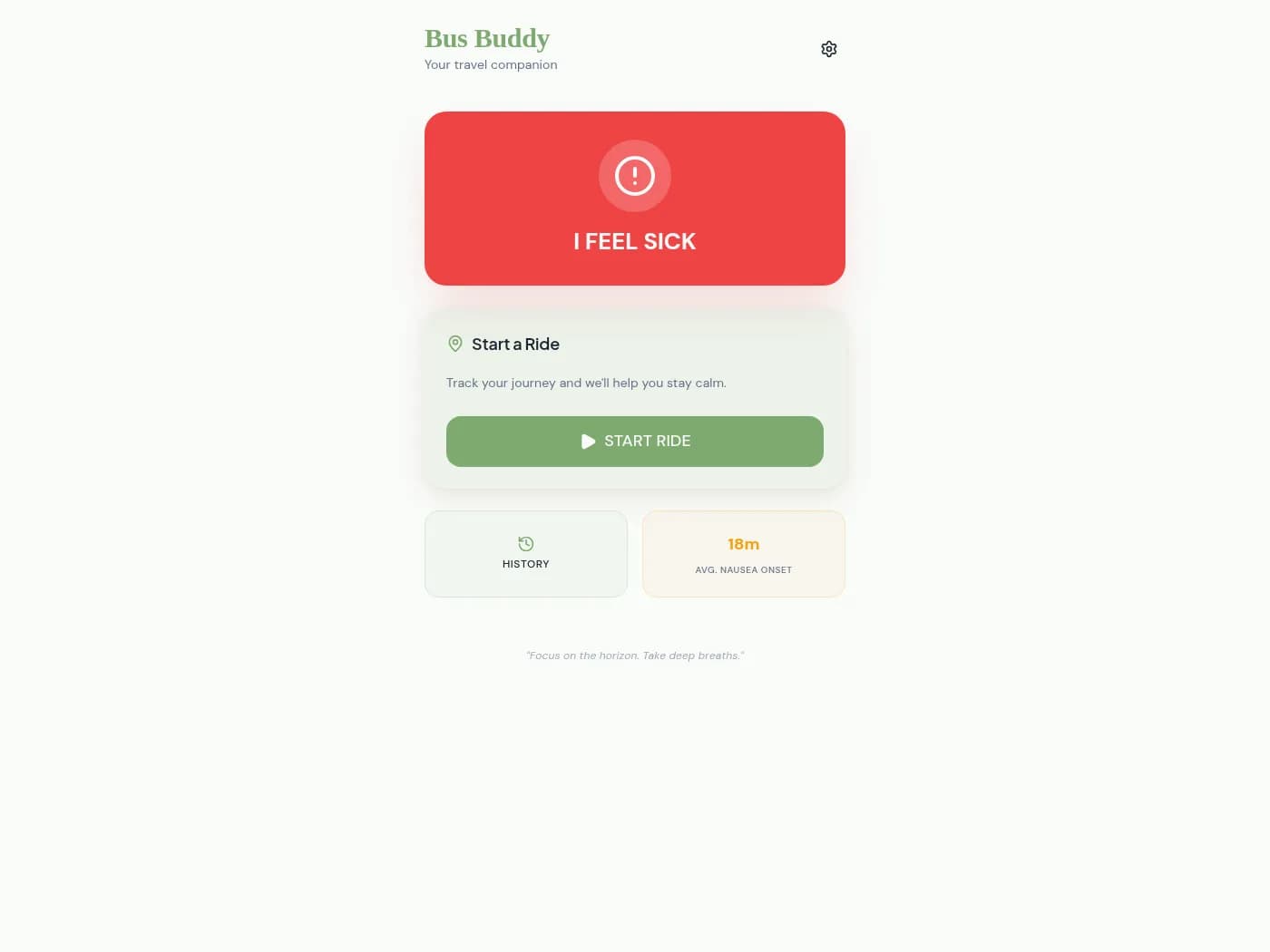 Bus Buddy MVP