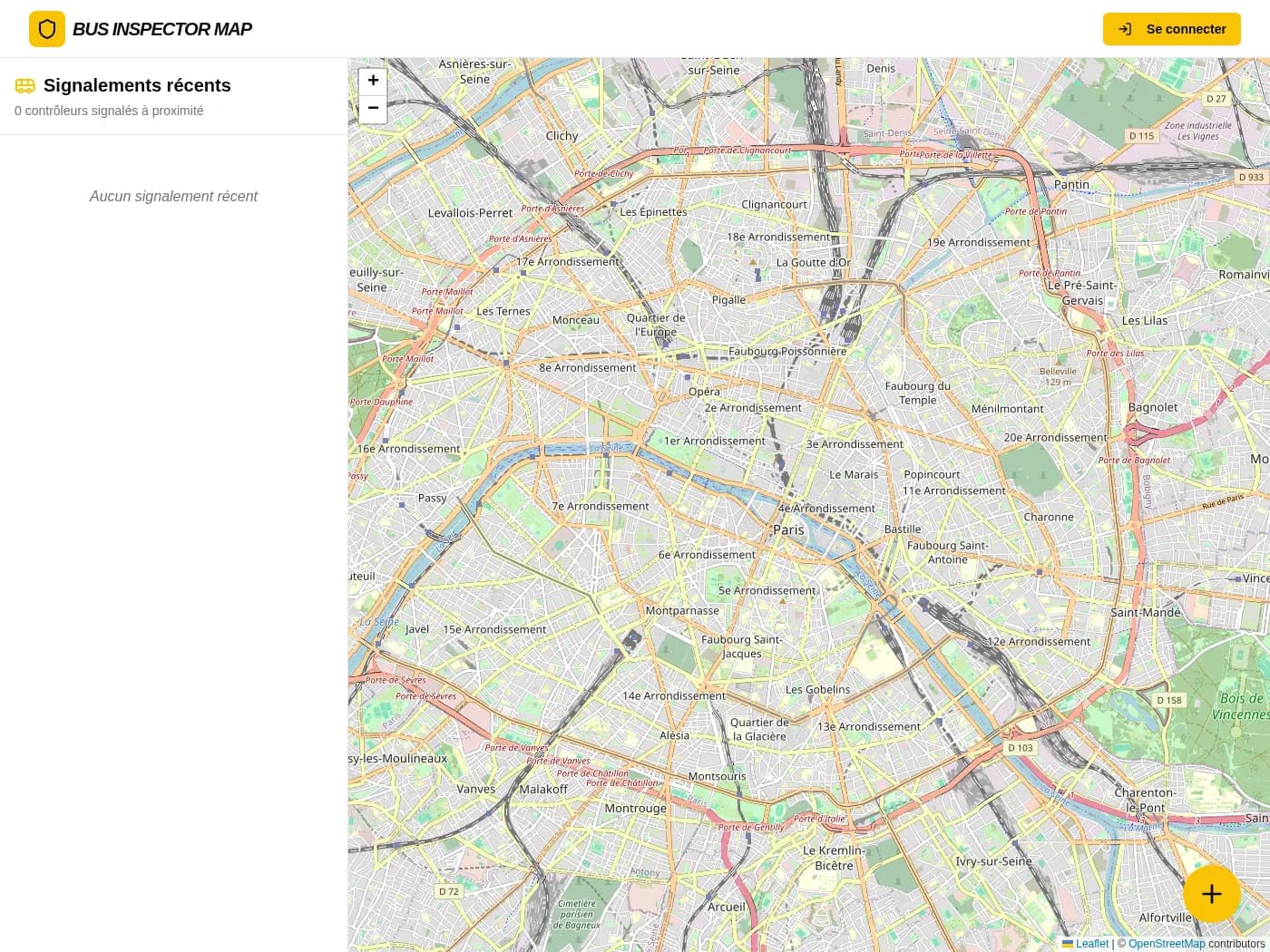 Bus Inspector Map
