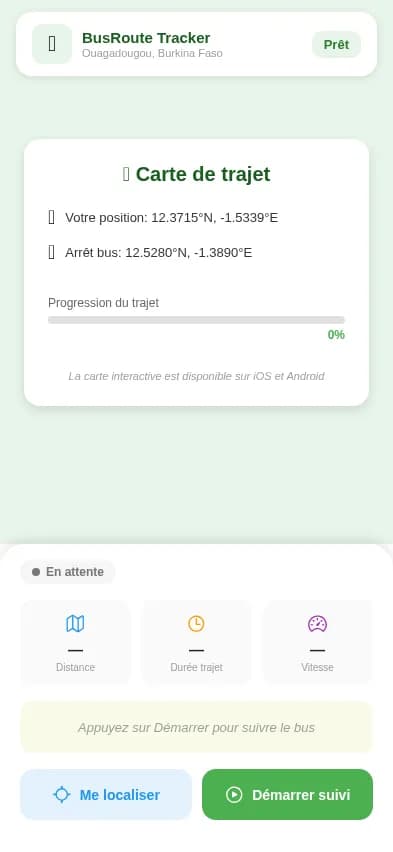 BusRoute Tracker