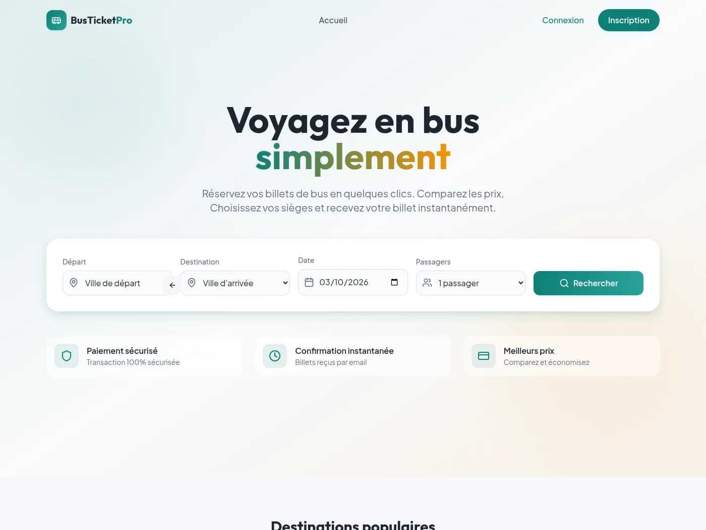 BusTicket Pro