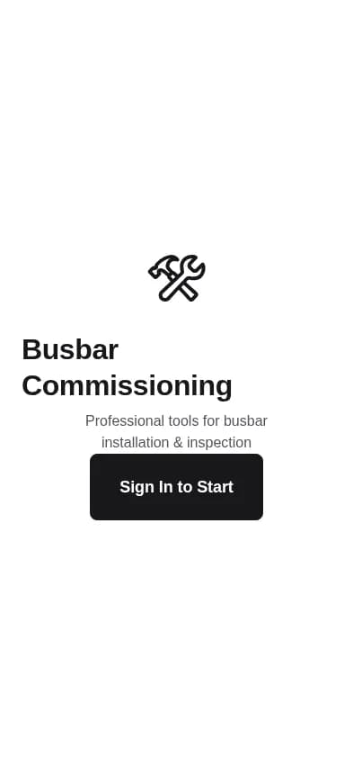 Busbar AI Commissioning