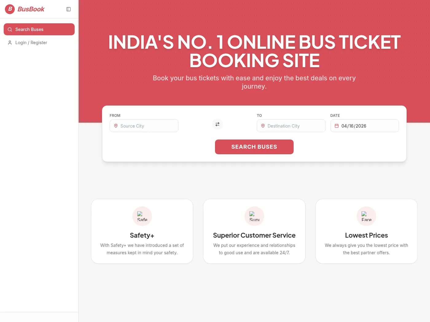 BusBook Next Platform