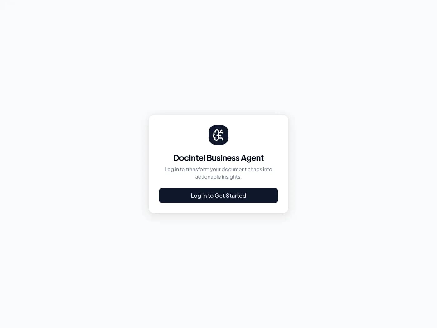 DocIntel Business Agent