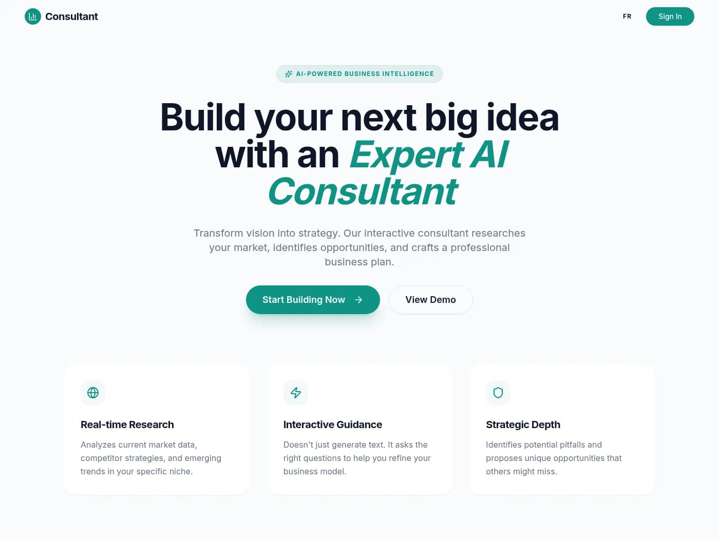 Smart Business Plan Builder