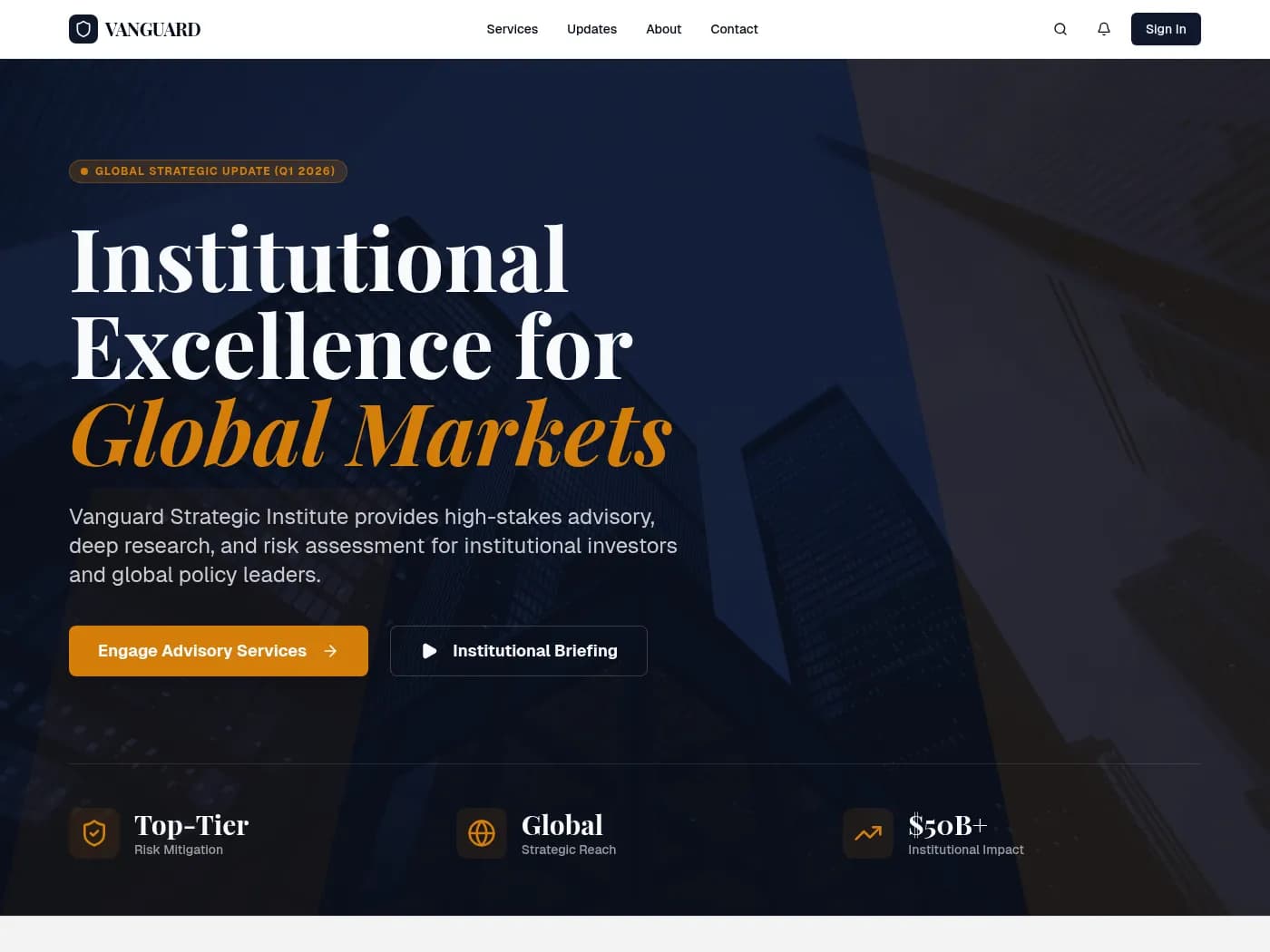 Institutional Web Presence
