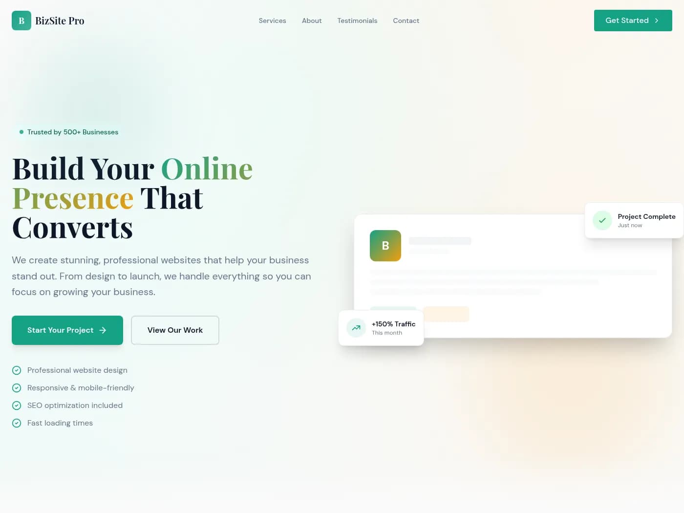 BizSite Pro
