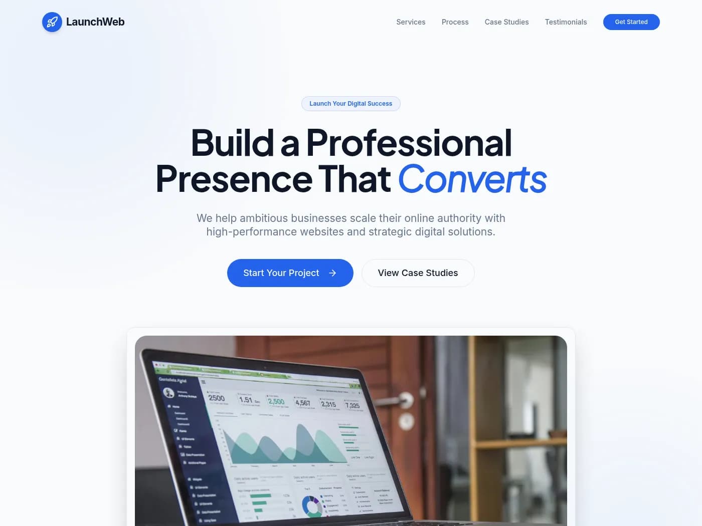 Business Web Launch