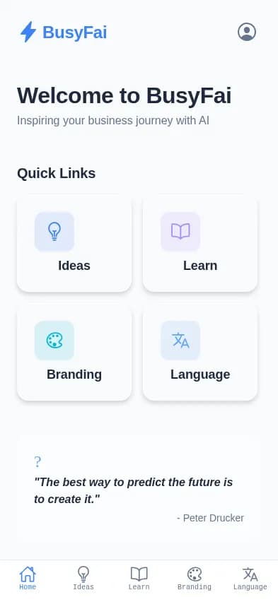BusyFai AI Business App