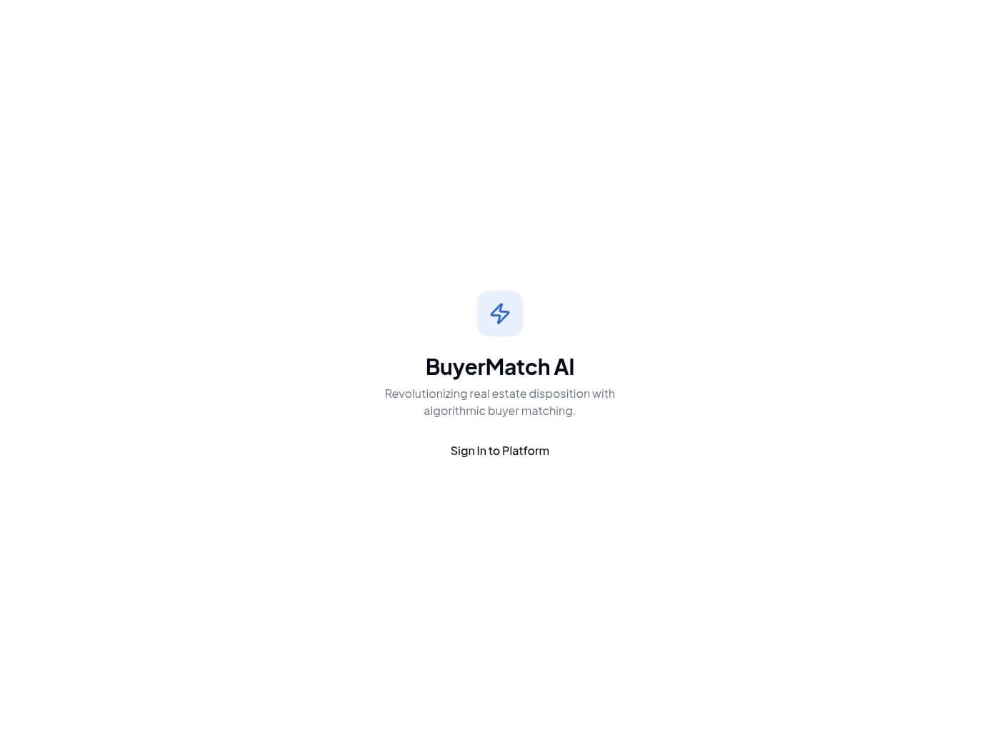 BuyerMatch AI Engine