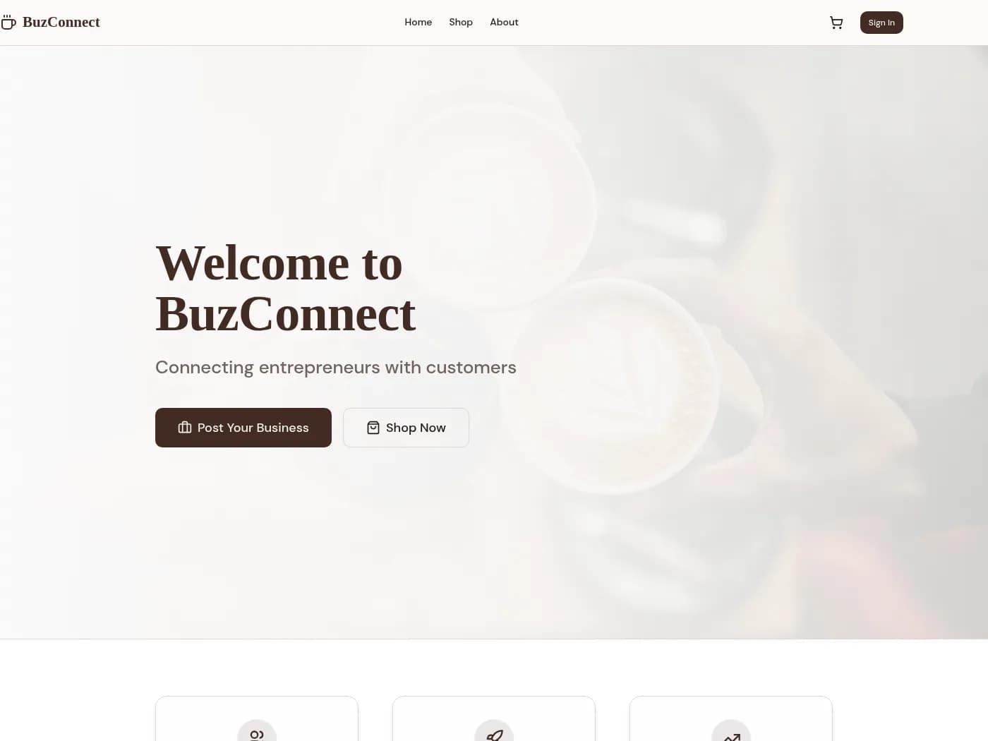 BuzConnect Marketplace