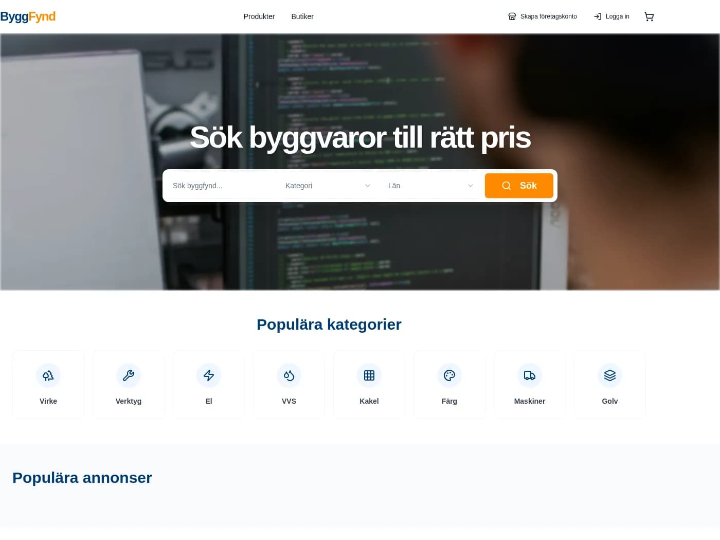 ByggFynd Marketplace
