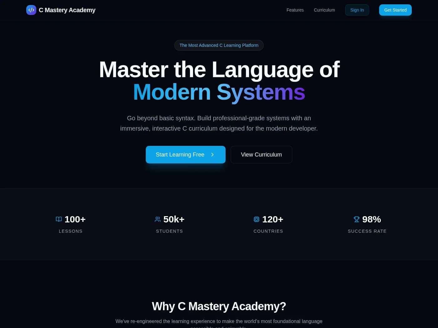 C Mastery Academy