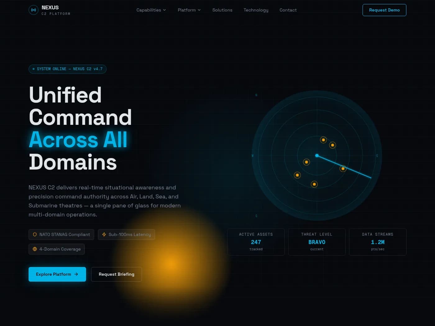 C2 Web Control Portal